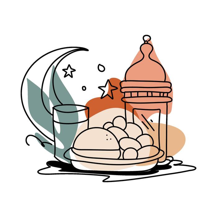 Ramadan Food Vector Art, Icons, and Graphics for Free Download