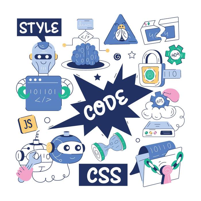 Coding Elements Vector Art, Icons, and Graphics for Free Download