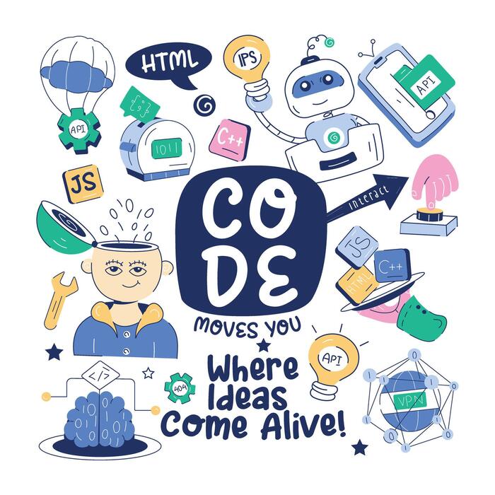 Coding Poster Vector Art, Icons, and Graphics for Free Download