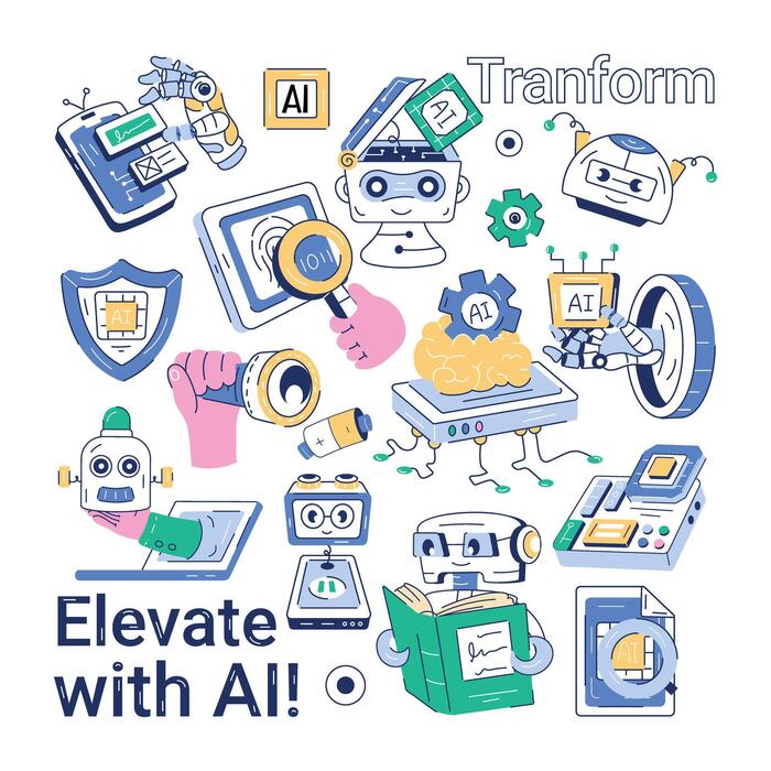 Ai Doodle Vector Art, Icons, and Graphics for Free Download