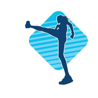 Female Athlete Silhouette Vector Art, Icons, and Graphics for Free Download