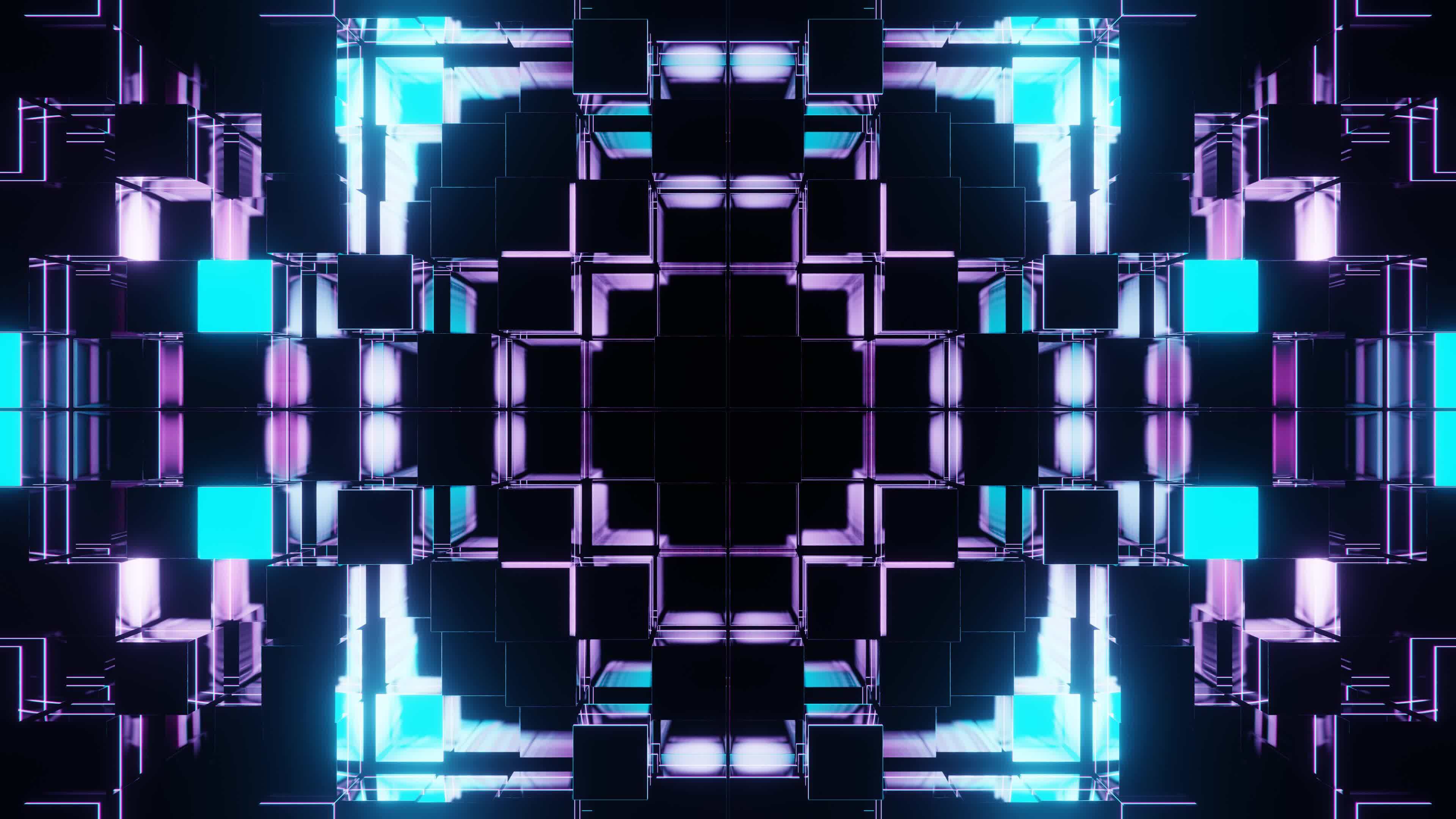 Pink And Cyan Square Strobe Background Vj Loop 41042810 Stock Video At