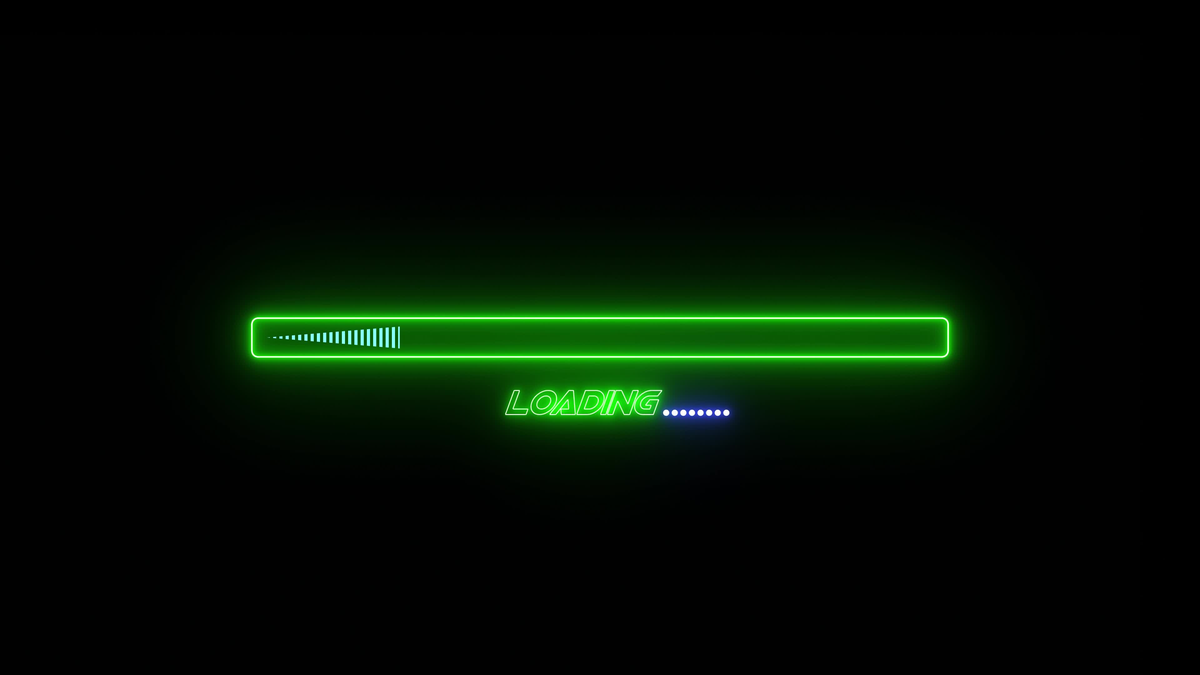 neon glowing loading bar 41055862 Stock Video at Vecteezy