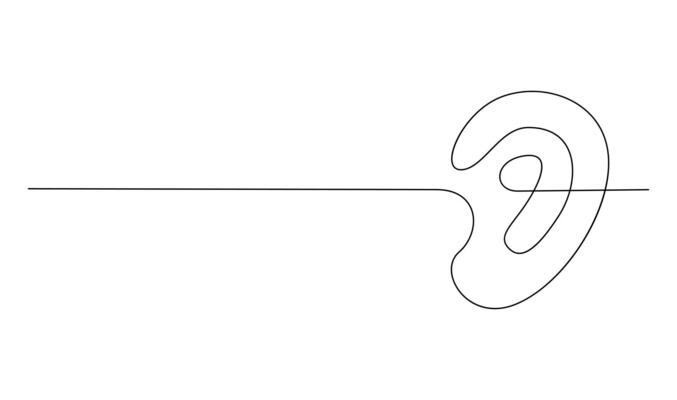 Continuous Line Speech Bubble Vector Art Icons And Graphics For Free