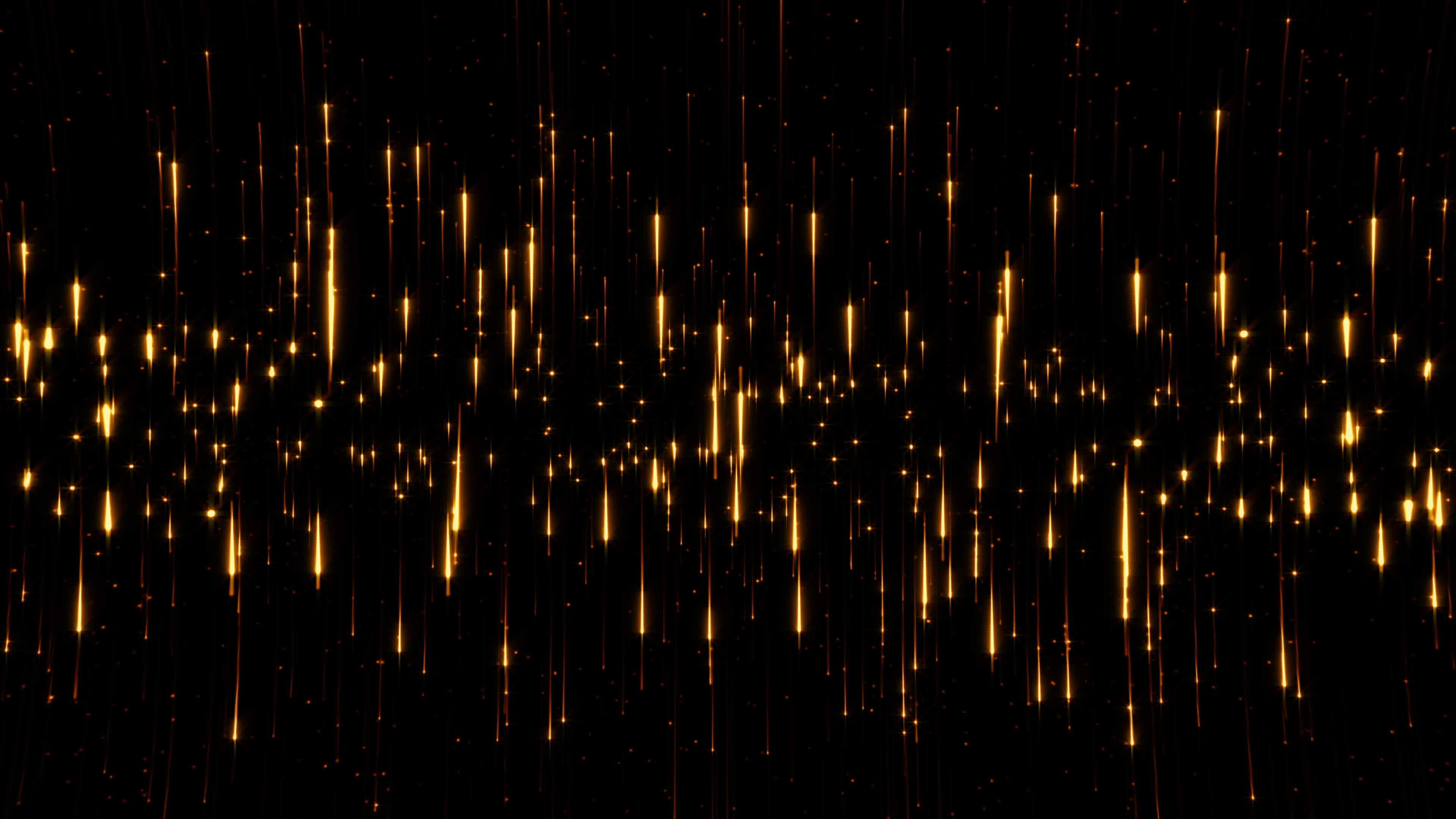 Loop glow gold fire particles falling down animation background 41166232 Stock Video at Vecteezy