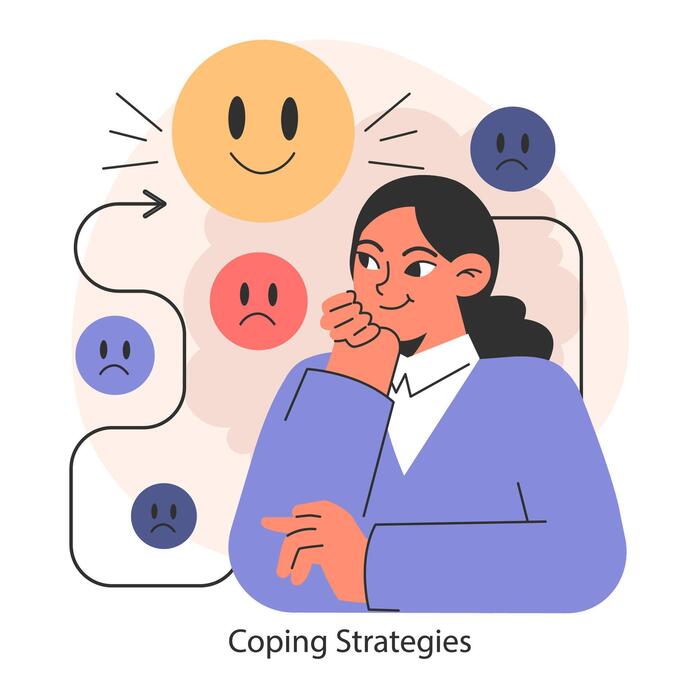 Coping Strategies Vector Art, Icons, and Graphics for Free Download