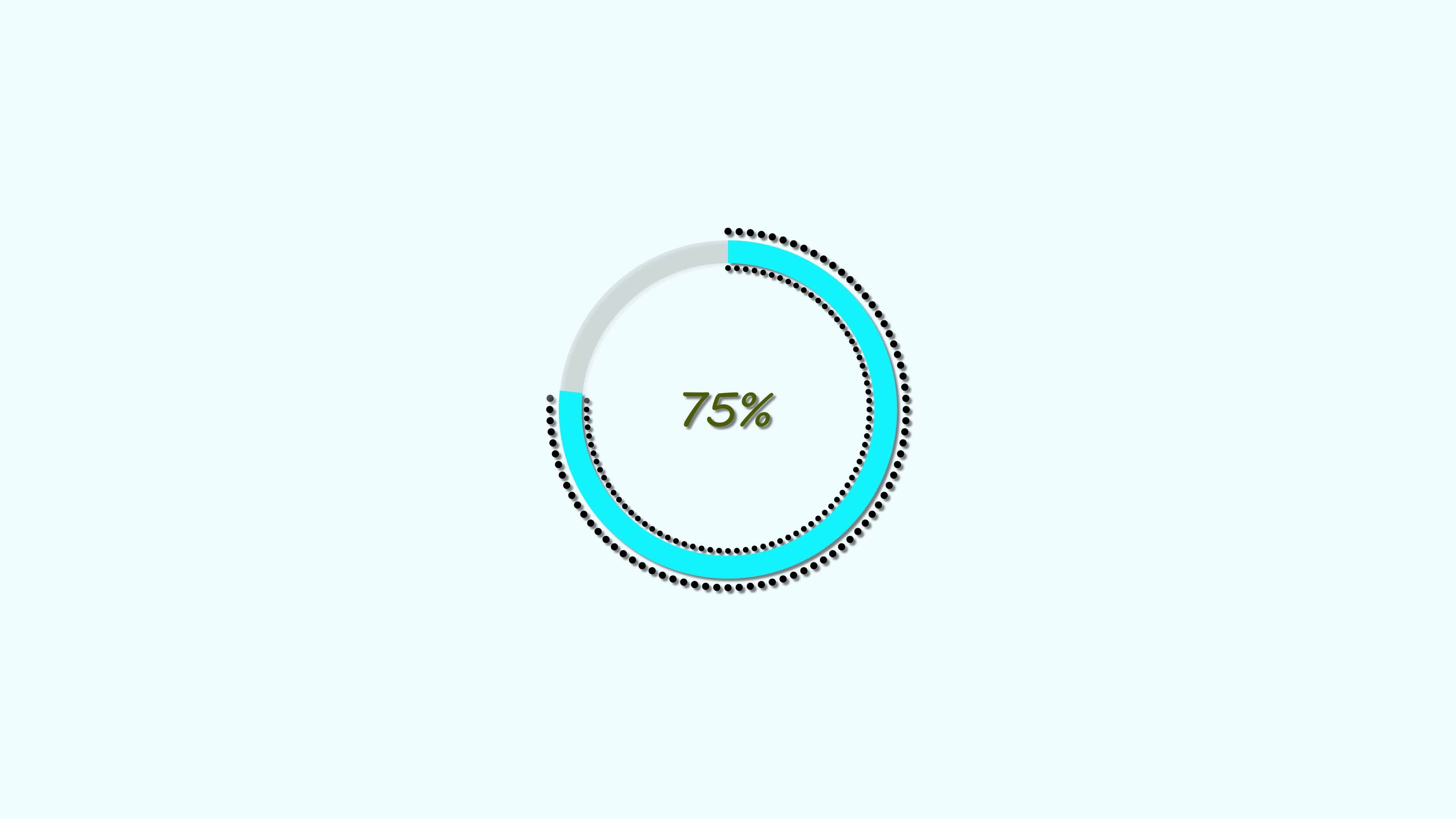 Circle Loading Bar Animated 4k 41178727 Stock Video At Vecteezy