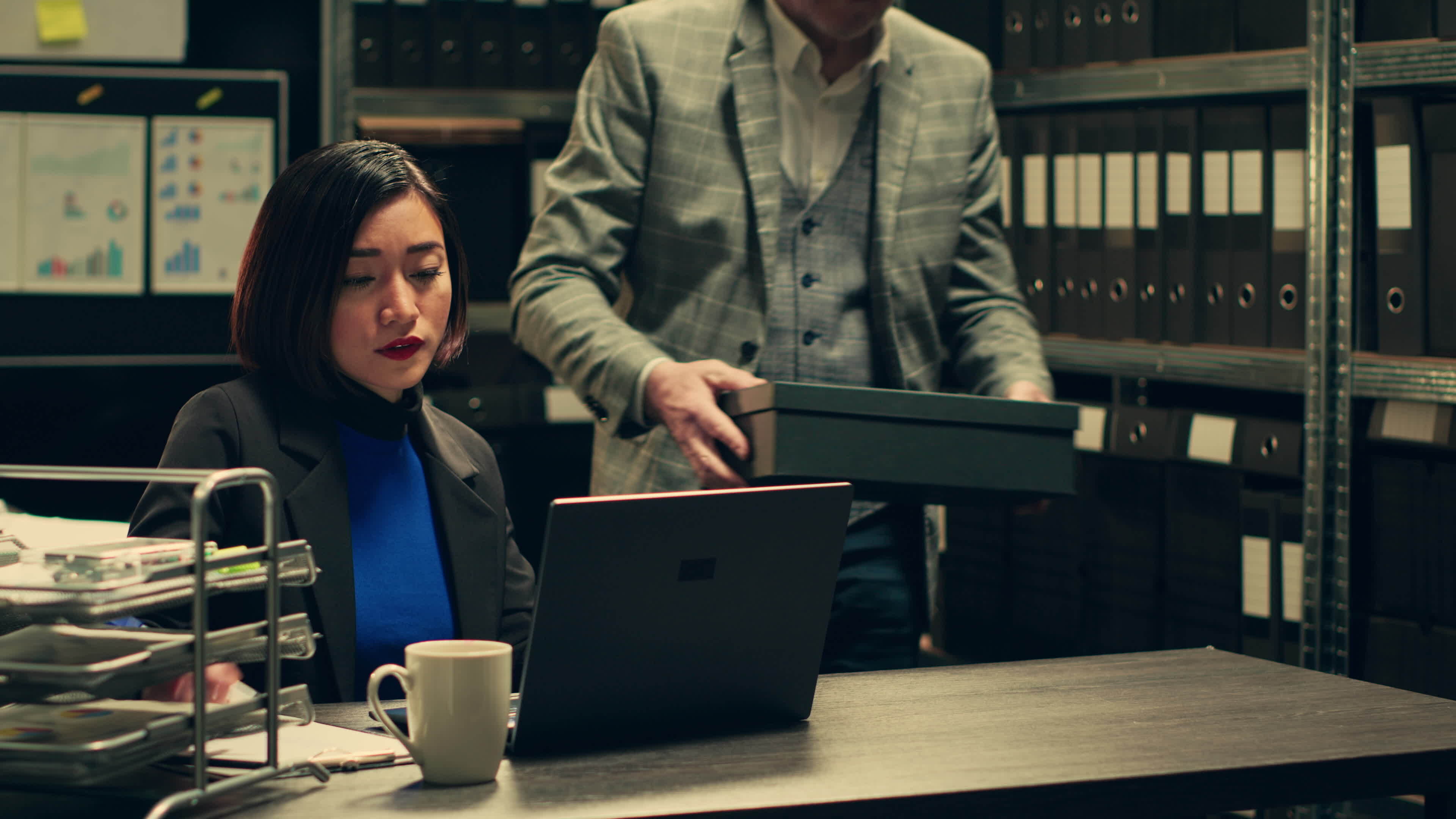 Forensic team examining clues and evidence stored in a case box ... Forensic team examining clues and evidence stored in a case box ...