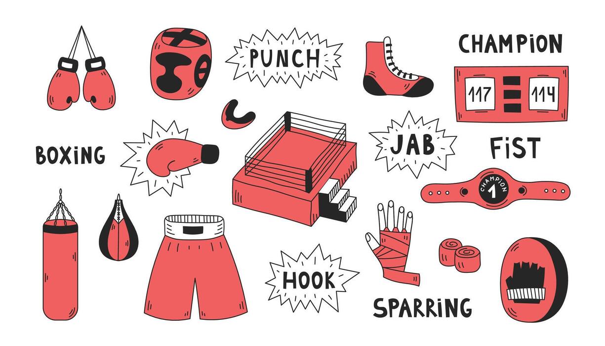 Boxing Vector Art, Icons, and Graphics for Free Download