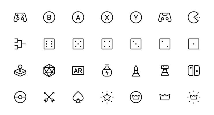 Game Menu Icons Vector Art Icons And Graphics For Free Download