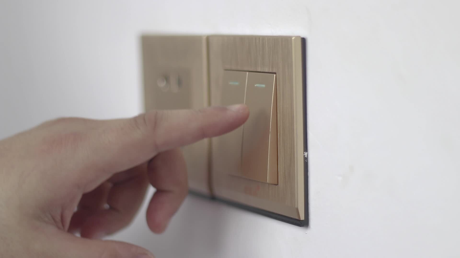 Turn On Light In Home 41324645 Stock Video at Vecteezy