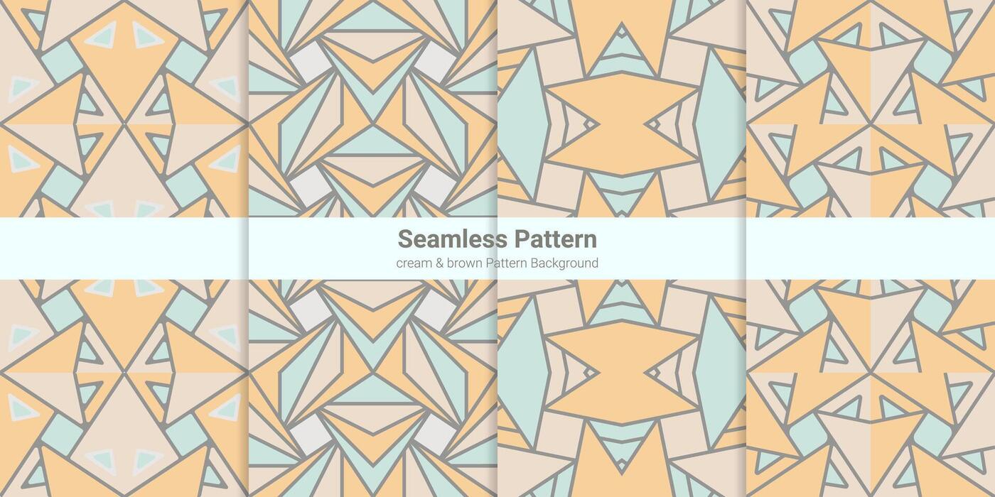 Abstract Geometric Seamless Pattern Vector Art Icons And Graphics For