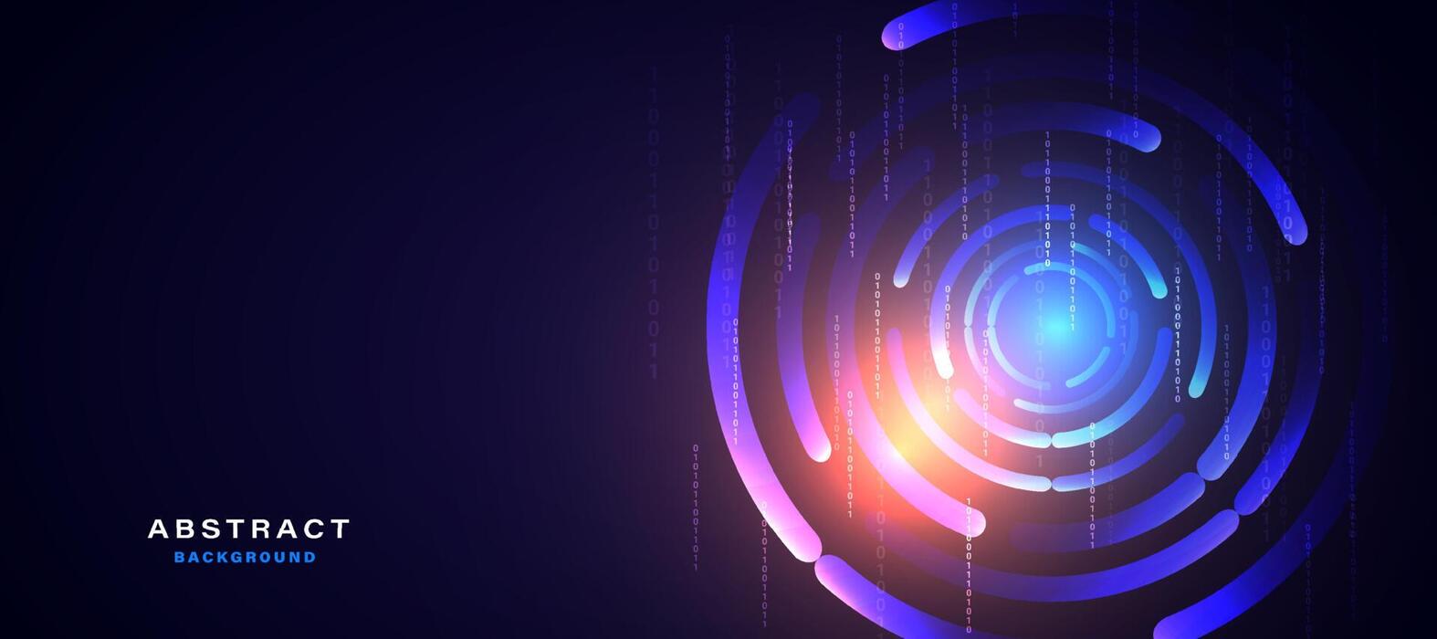 Binary Circle Vector Art, Icons, and Graphics for Free Download