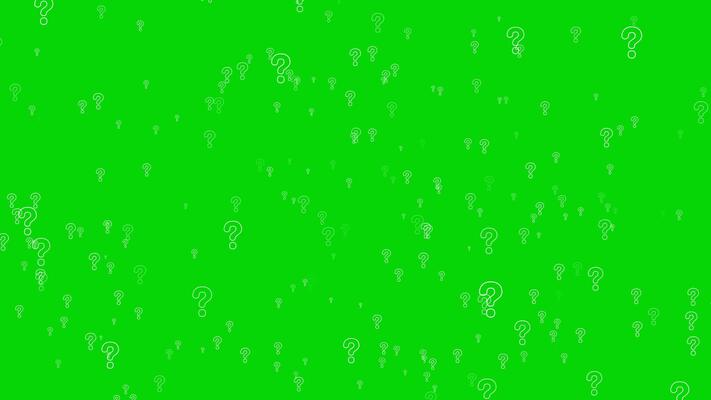 Green Screen Question Mark Stock Video Footage for Free Download