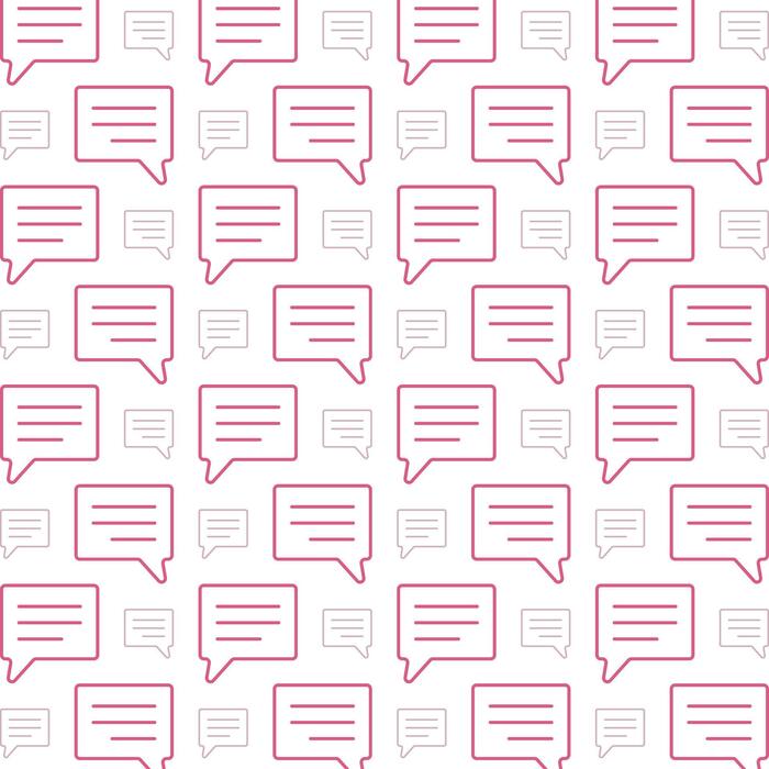 Chat Pattern Vector Art, Icons, and Graphics for Free Download