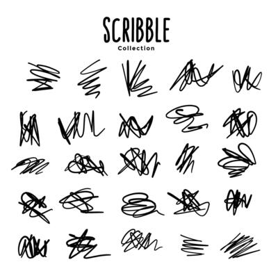 Scribble Logo Vector Art, Icons, and Graphics for Free Download