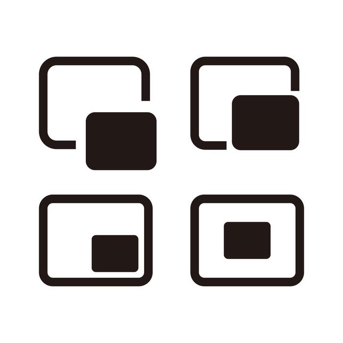 Square Icon Set Vector Art, Icons, and Graphics for Free Download