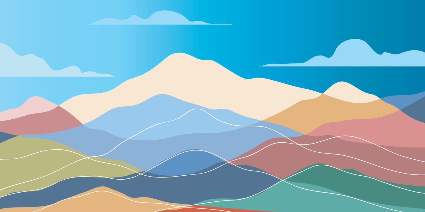 Colorful Landscape Vector Art, Icons, and Graphics for Free Download