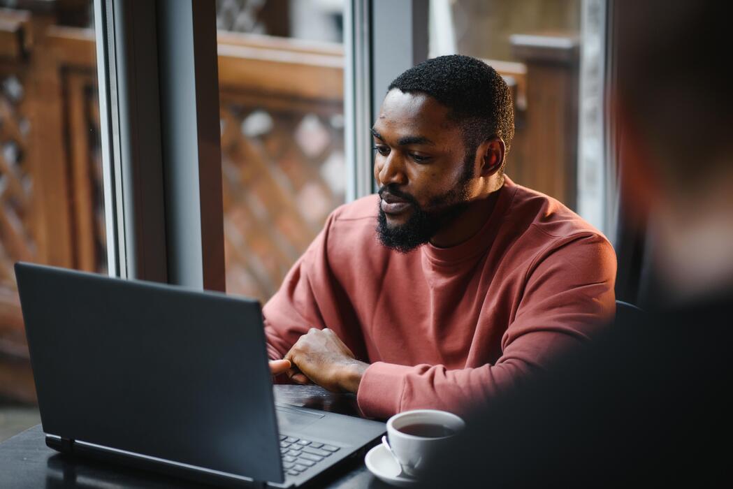 Black Man Laptop Stock Photos, Images and Backgrounds for Free Download
