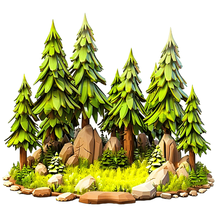 Spruce Forest PNGs for Free Download