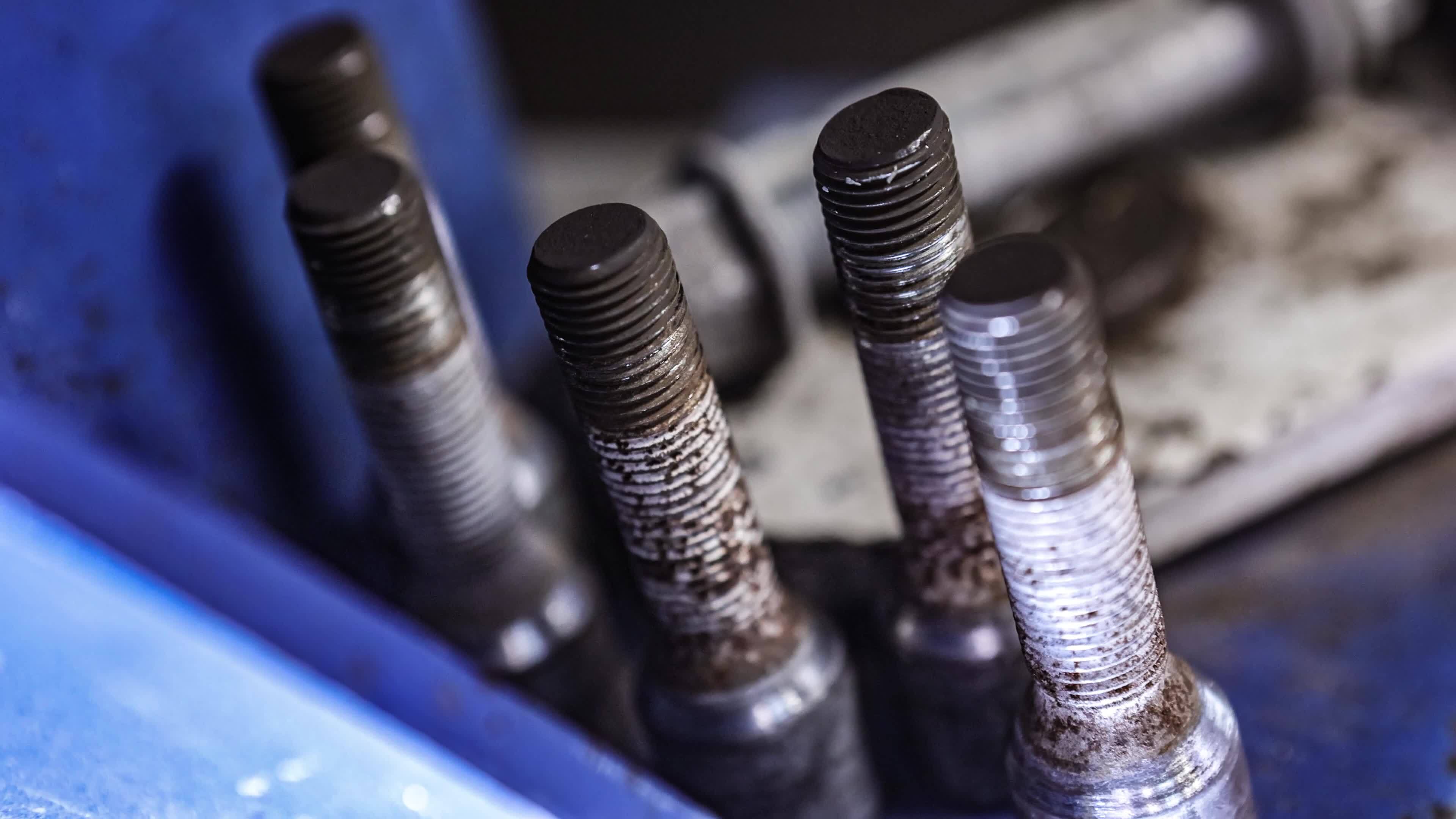 Automobile wheel screws 41475633 Stock Video at Vecteezy