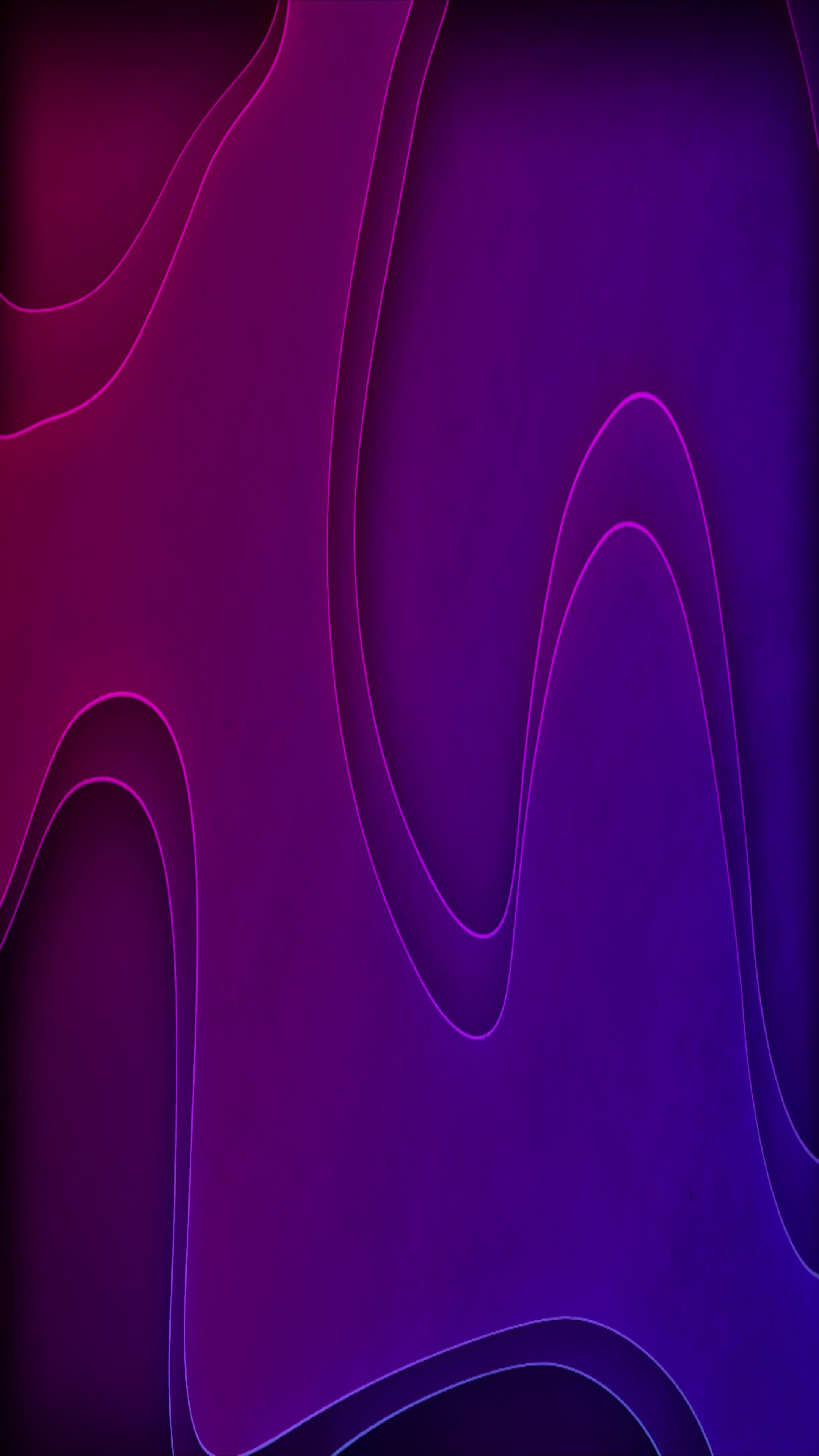 Purple Abstract Wavy Background Loop Animation 41480846 Stock Video at ...