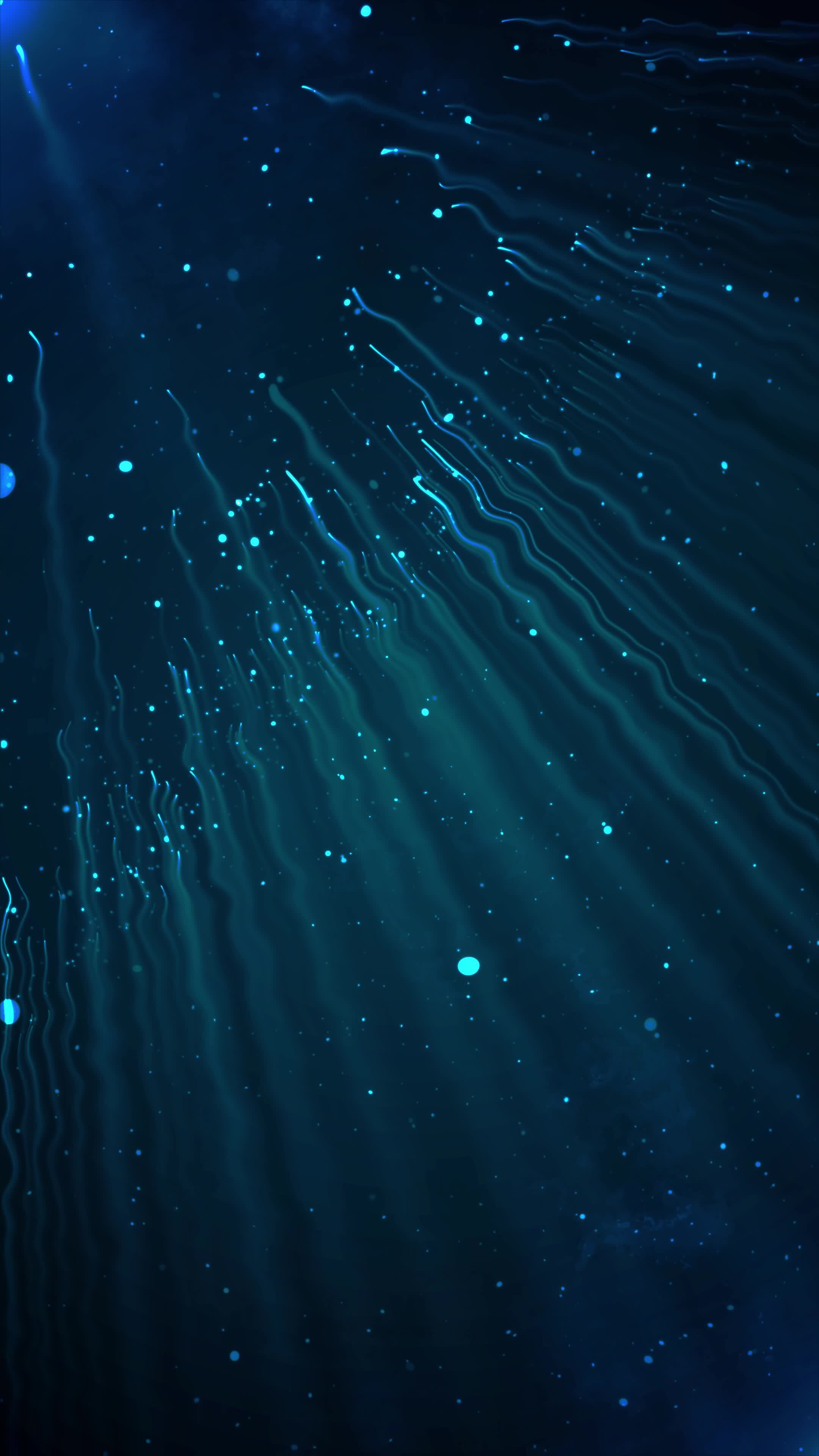 Blue Particle Abstract Ambient Background Loop Animation 41480911 Stock Video At Vecteezy