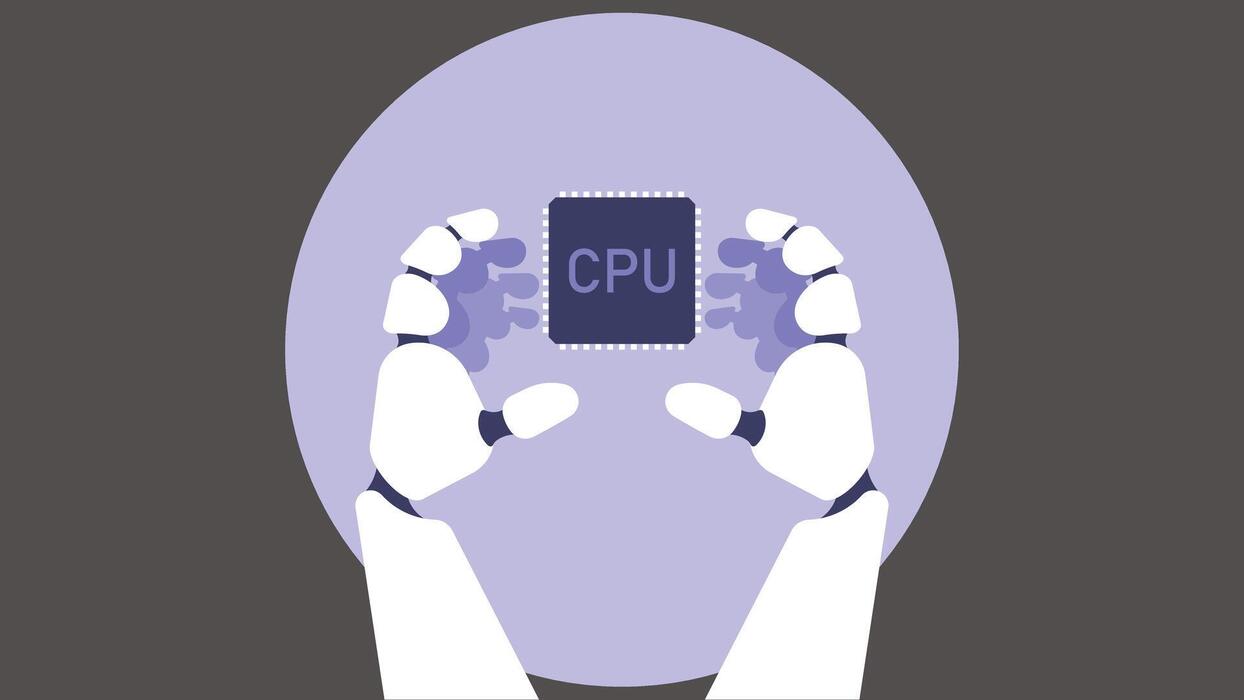 Computer Processing Vector Art, Icons, and Graphics for Free Download