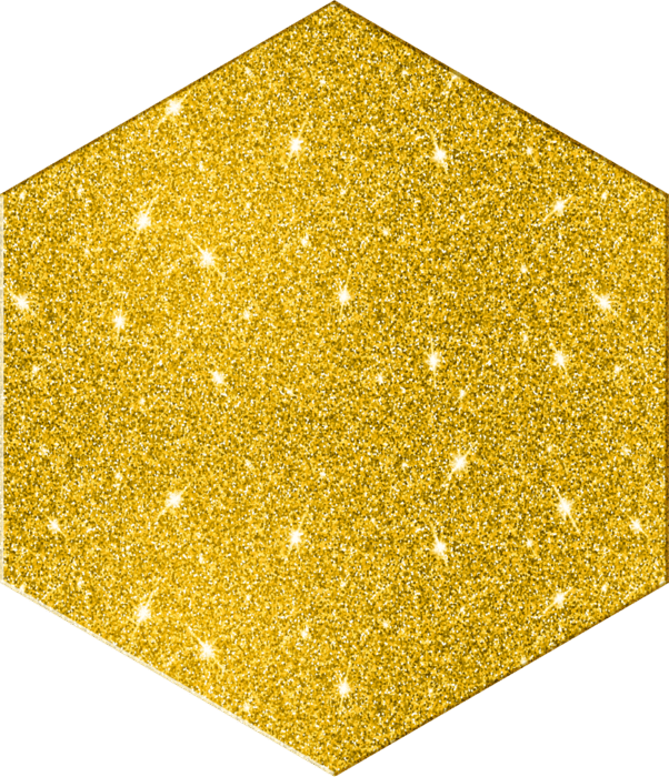 Gold Hexagon PNGs for Free Download
