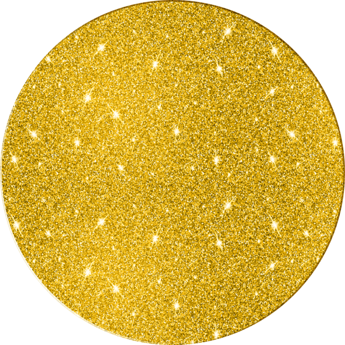 Gold Glitter Circle PNGs for Free Download