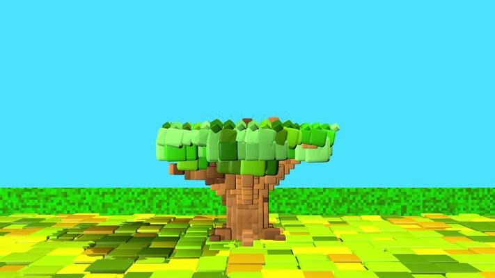 Growing Tree Animation Stock Video Footage for Free Download