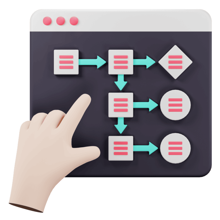 Process Flow Icon PNGs for Free Download