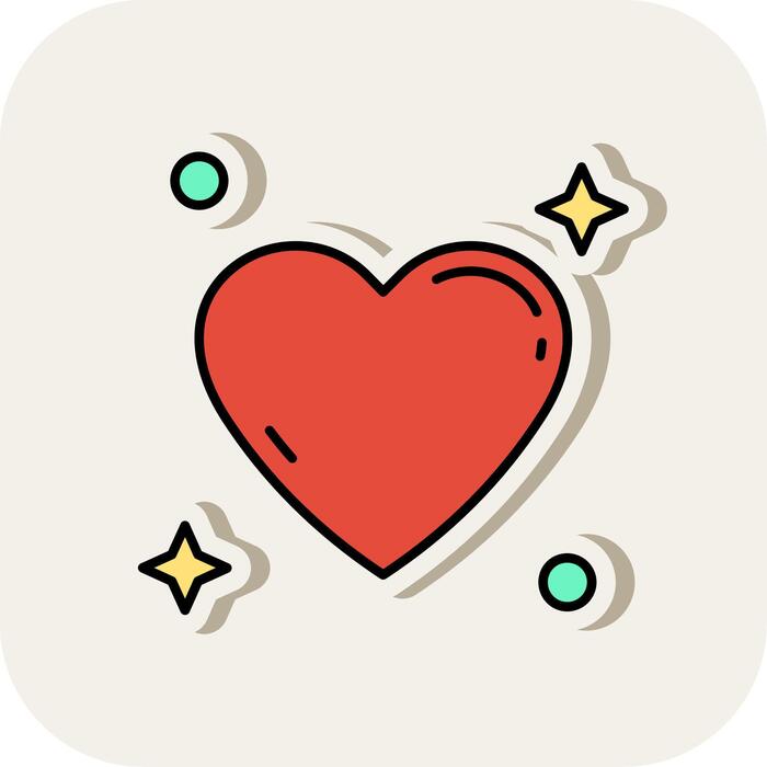 Tiktok Heart Vector Art, Icons, and Graphics for Free Download