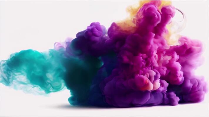 Colorful Smoke Effect Stock Video Footage for Free Download