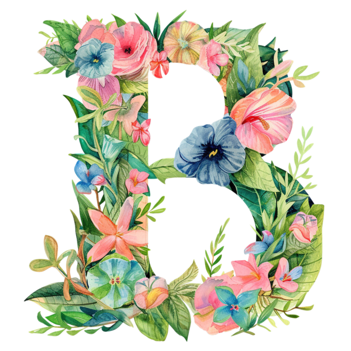 Watercolor Alphabet PNGs for Free Download