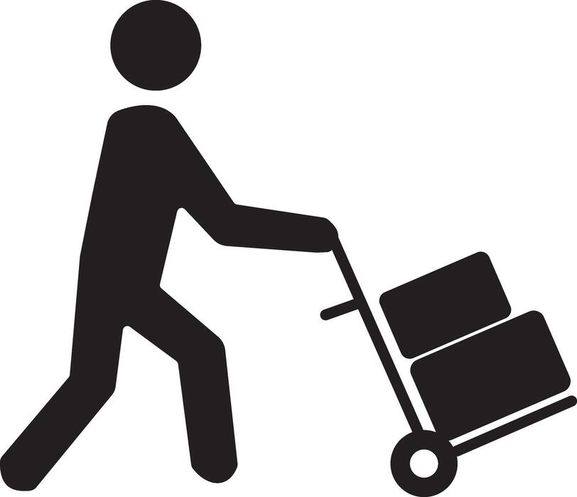 Manual Handling Icon Vector Art, Icons, and Graphics for Free Download