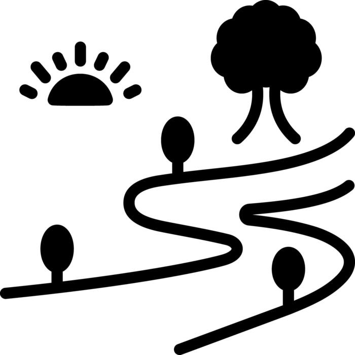 Walking Path Vector Art, Icons, and Graphics for Free Download