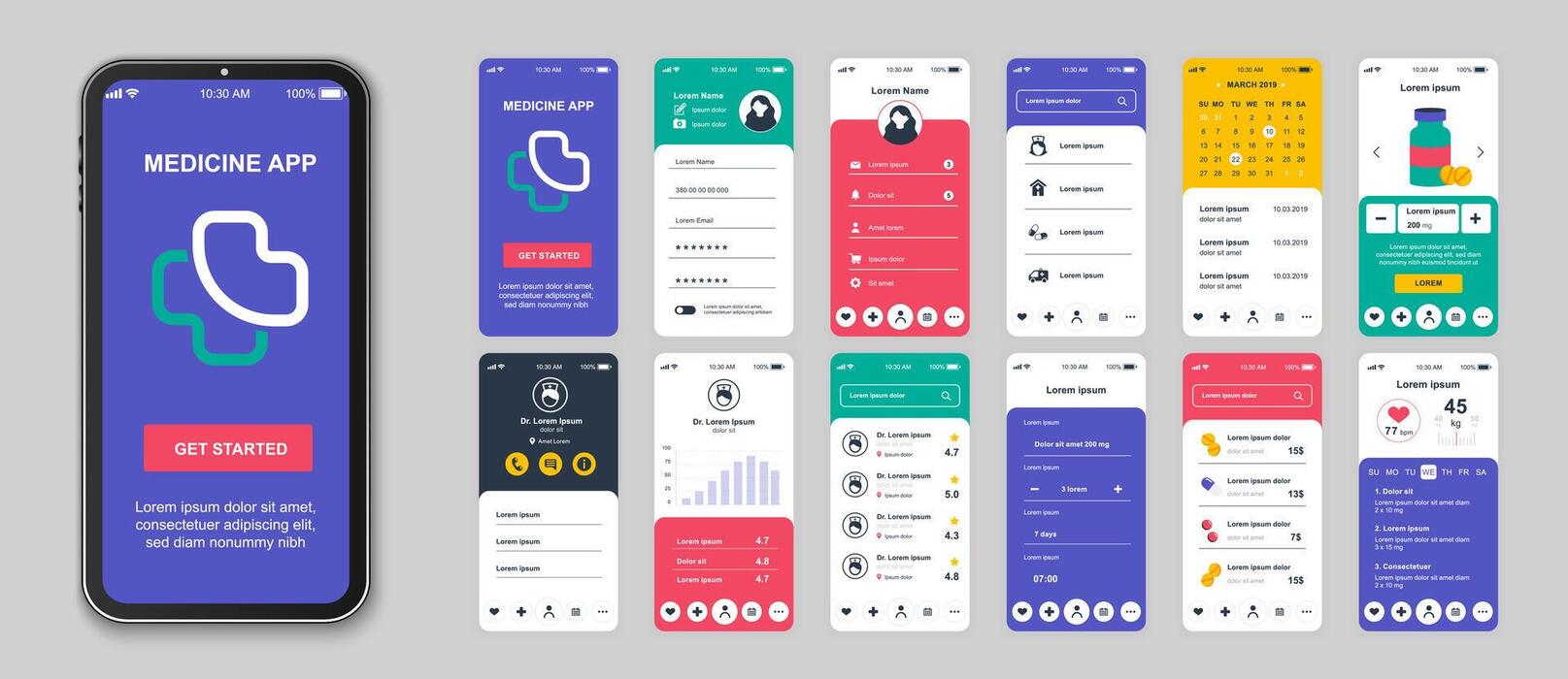 Mobile App Dashboard Vector Art Icons And Graphics For Free Download