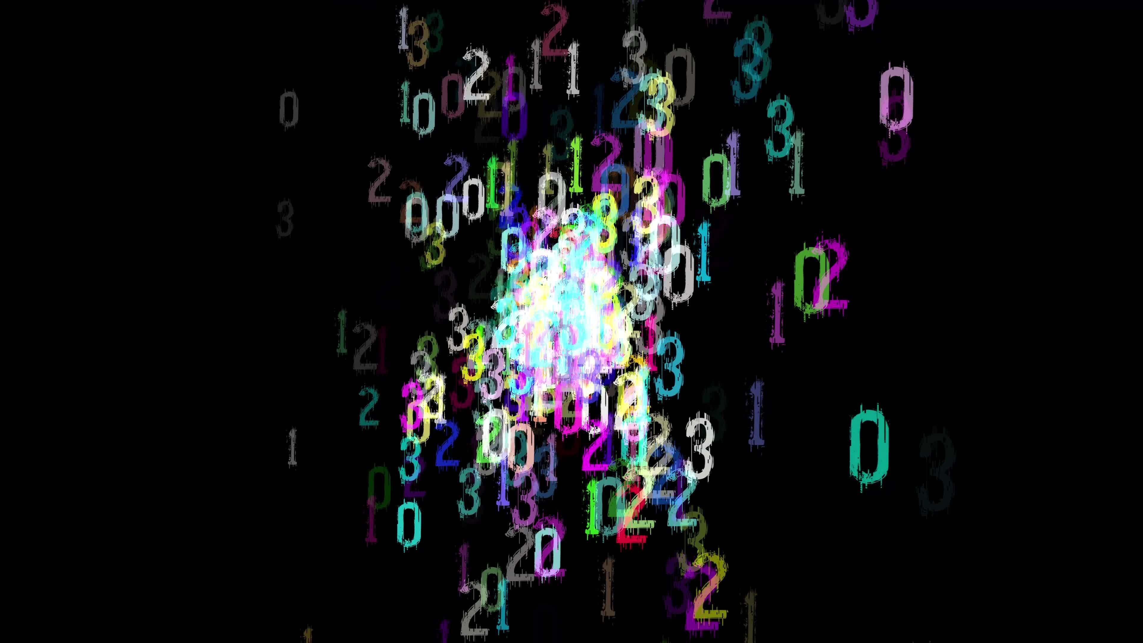 a computer screen with many numbers and letters 41933617 Stock Video at ...