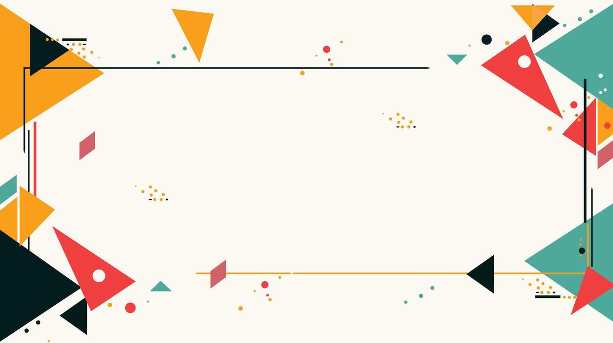 Geometric Shapes Border Vector Art, Icons, and Graphics for Free Download