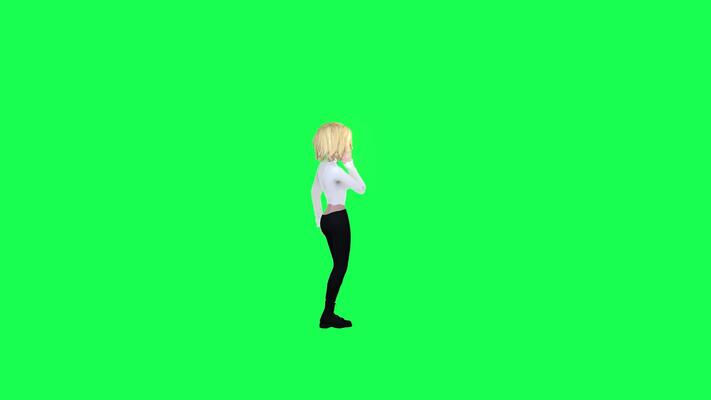 Anime Girl Dance Stock Video Footage For Free Download