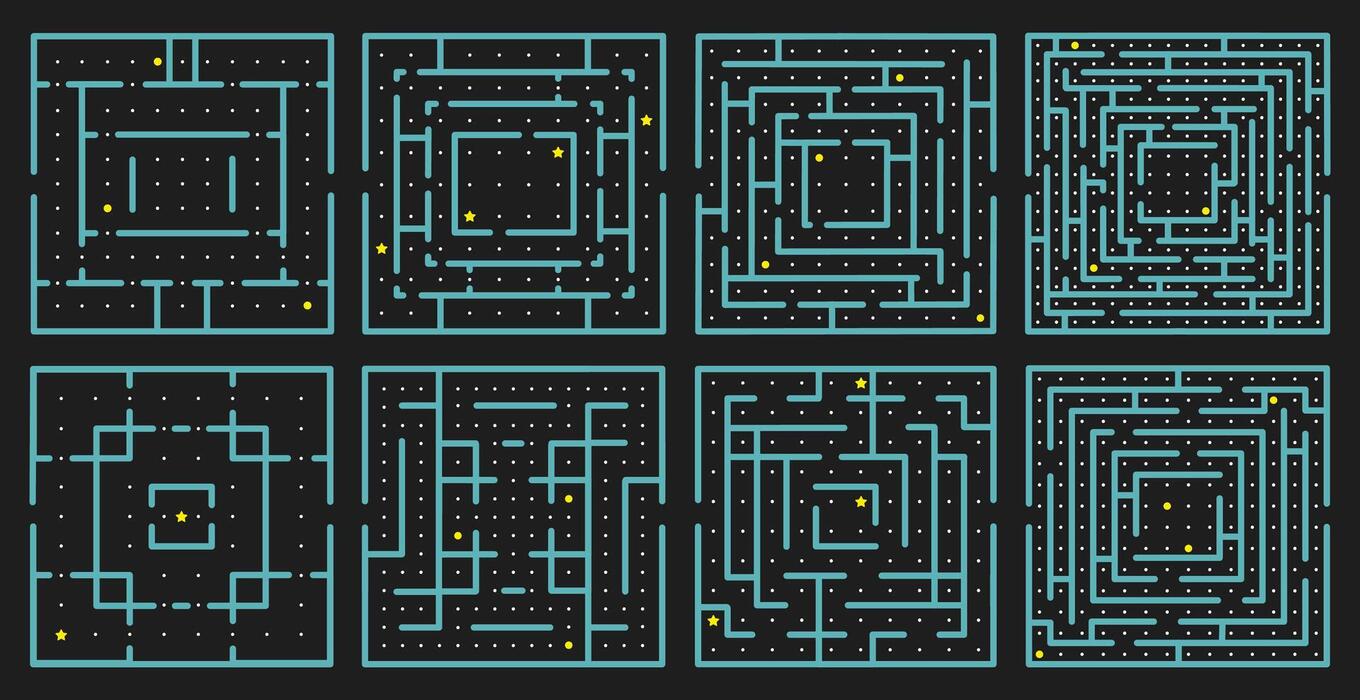 Pac Man Maze Pixel Art Generator - Infoupdate.org