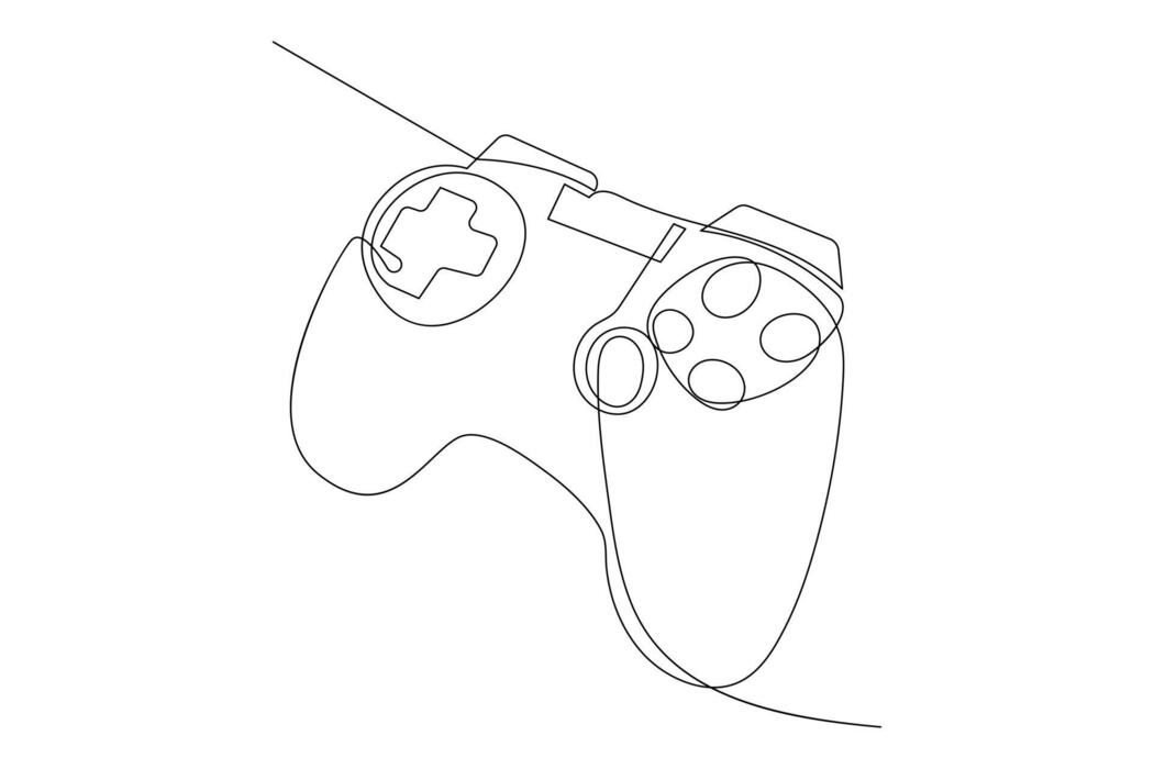 Game Controller Outline Vector Art, Icons, and Graphics for Free Download