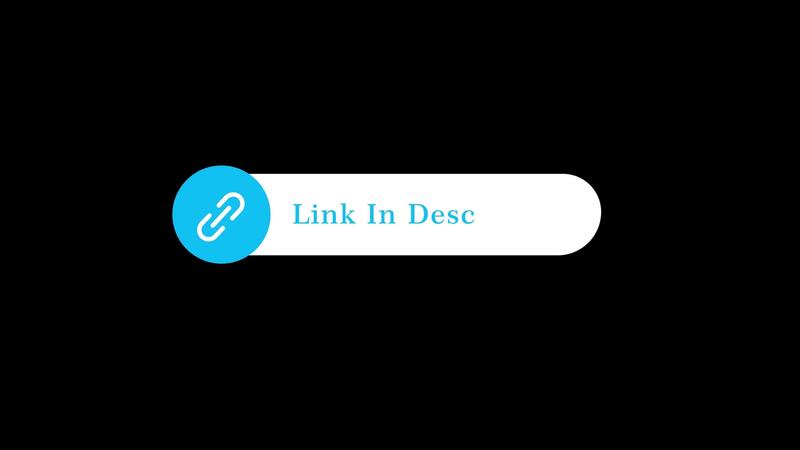 Link in description, Link in the description animation video black ...