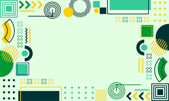 Geometric Shapes Border Vector Art, Icons, and Graphics for Free Download