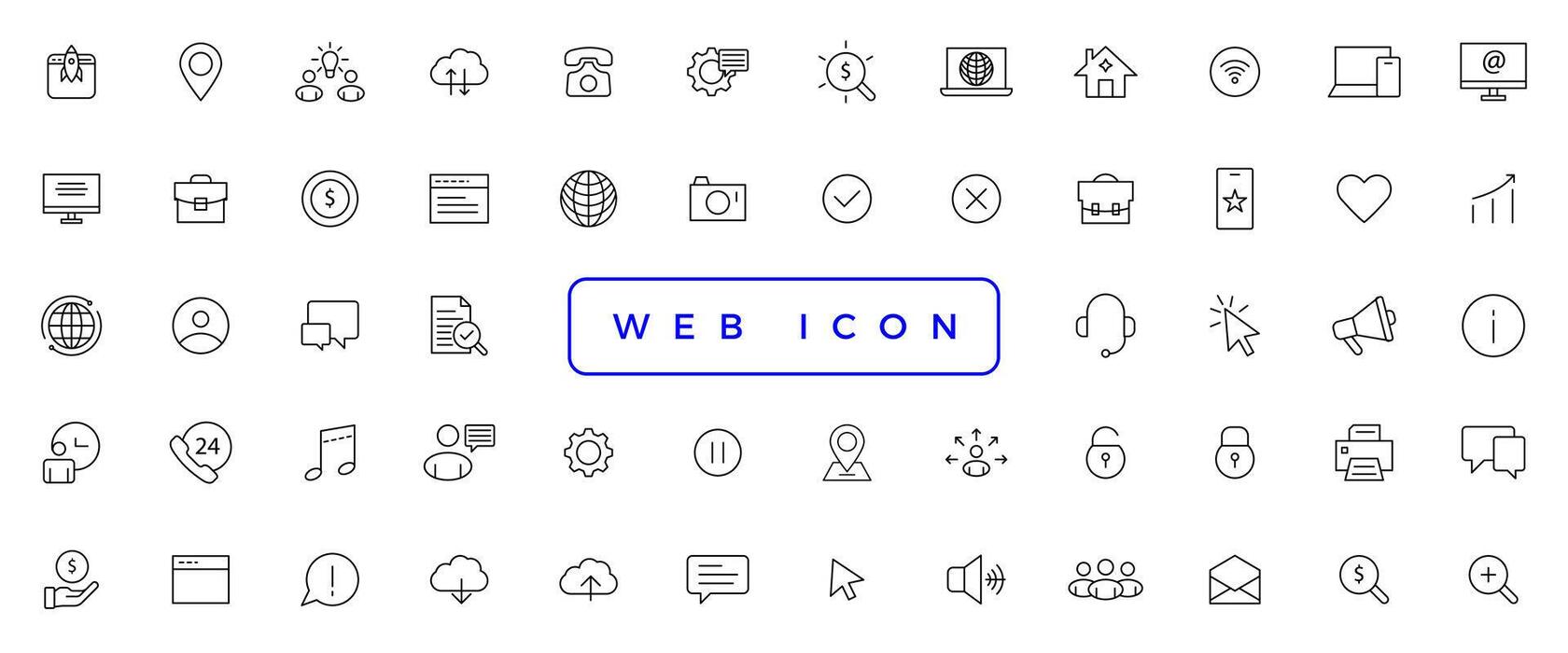 Web Icon Vector Art, Icons, and Graphics for Free Download