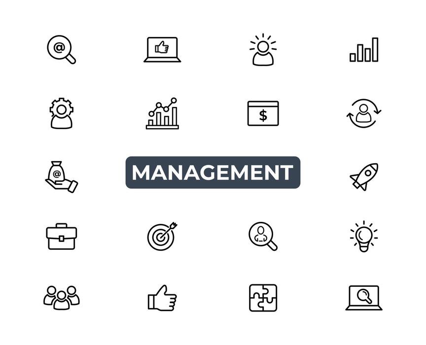 Management Icon Vector Art, Icons, and Graphics for Free Download