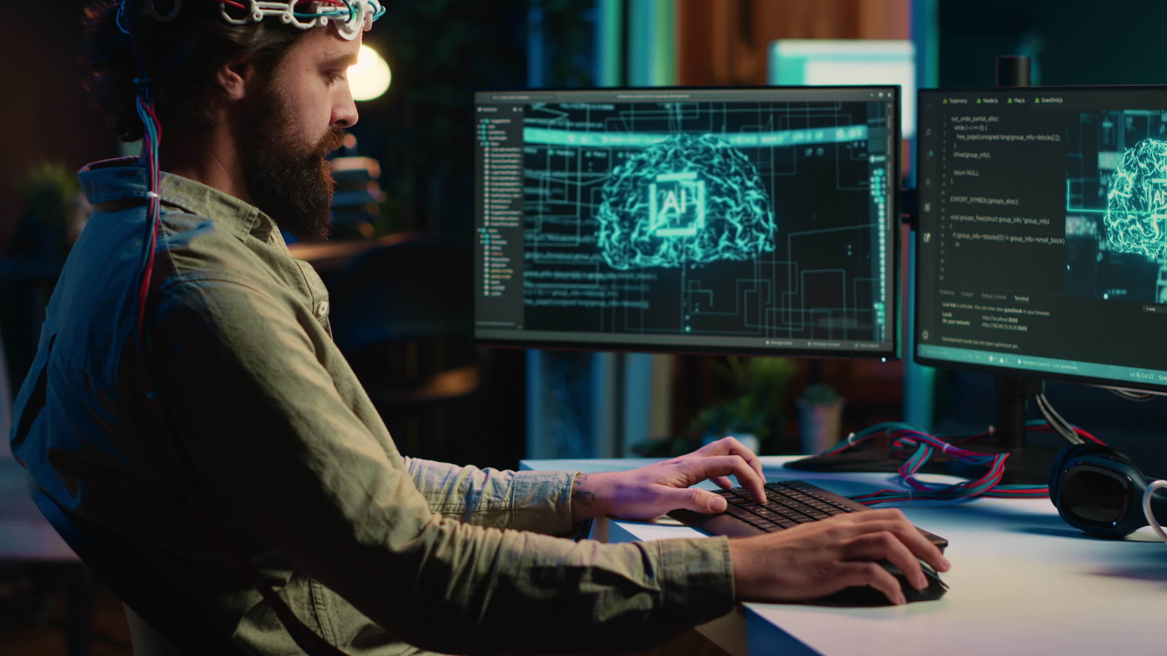 It Admin Coding And Using Eeg Headset To Upload Brain Into Computer Gaining Immortality