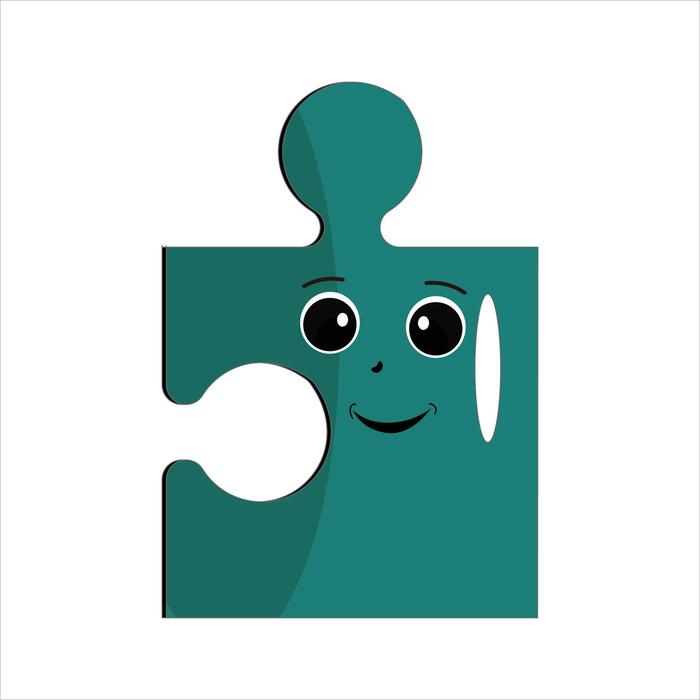 Puzzle Face Vector Art, Icons, and Graphics for Free Download
