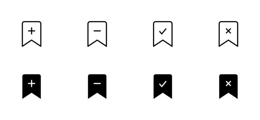 Book Mark Icon Vector Art, Icons, and Graphics for Free Download